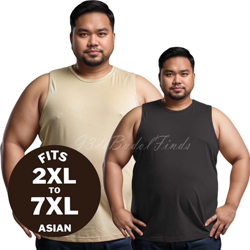 PLUS SIZE Sando for Men and Women (Unisex) XL-7XL | Shopee Philippines