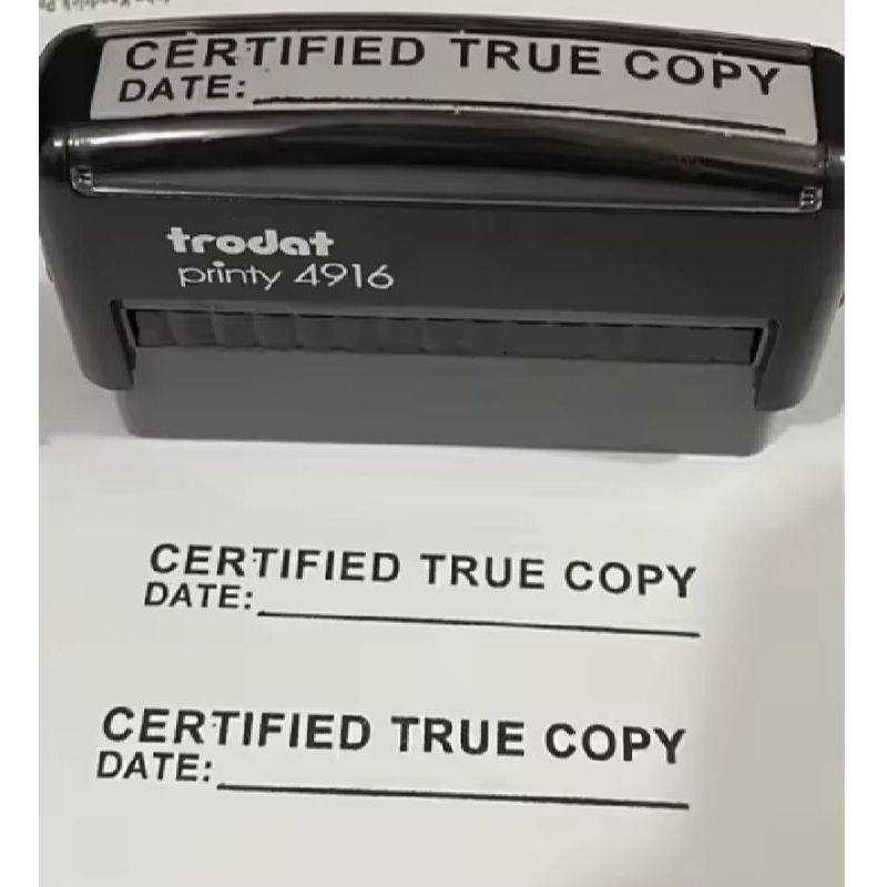 TRODAT 4916 stamp 10 x 70 mm | Shopee Philippines