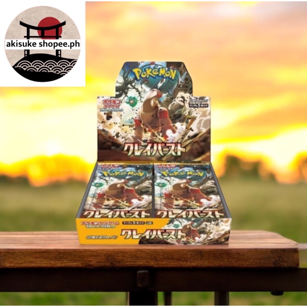Pokemon Card Scarlet & Violet Clay Burst BOX sv2D Expansion Sealed NEW ...