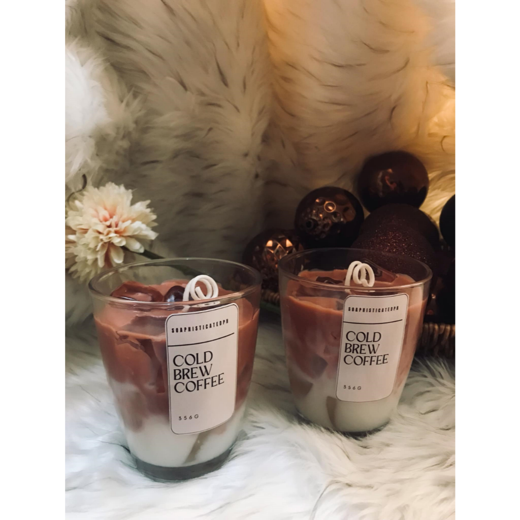 Iced Coffee Soy Wax Candle | Shopee Philippines
