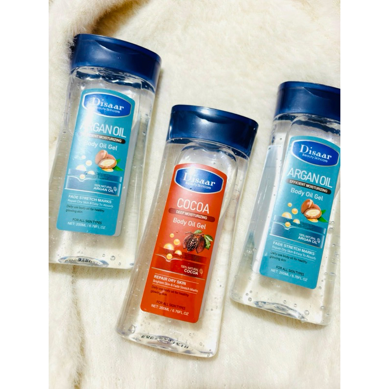 DISÀÁR ARGAN BODY OIL GEL 200 ML | Shopee Philippines