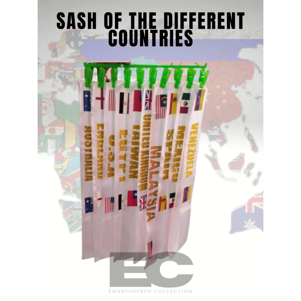 sash for United Nations costume | Shopee Philippines