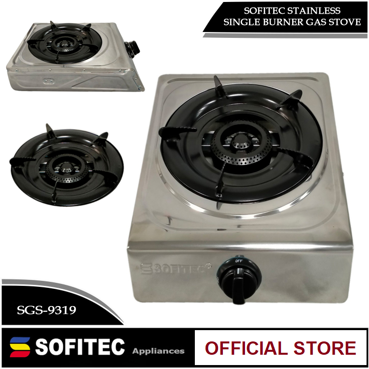 Heavy Duty Single Burner Kitchen Stove Stainless Body Stove Automatic ...