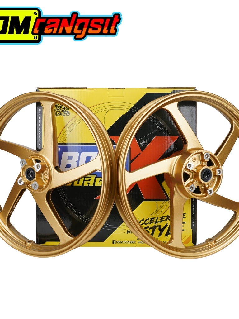 Bom Rangsit BomX Orion Hard Alloy Mags Sniper 150/155/Aerox V1/V2/Click ...