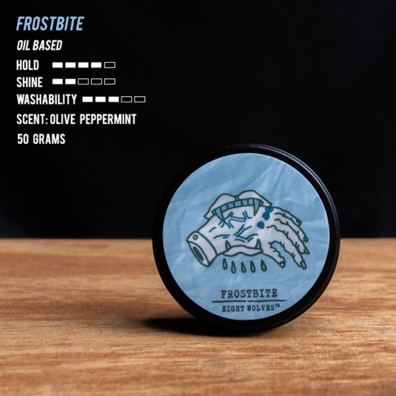 Eight Wolves Pomade (oil-based) Heavy hold variants (100% AUTHENTIC and ...
