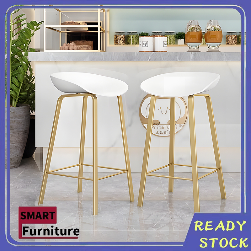 COD Nordic Bar Chair Modern High Dining Chair Bar Table Chair Home ...