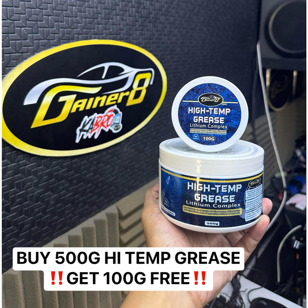 HIGH TEMP ni KaBro 500g GREASE SYNTHETIC LITHIUM COMPLEX | Shopee ...
