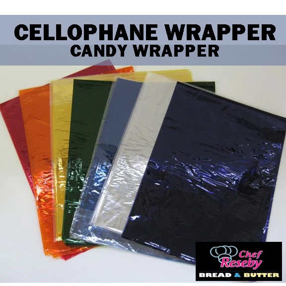 CELLOPHANE WRAPPER FOR YEMA, PASTILLAS, POLVORON AND CANDIES (1 PIECE ...