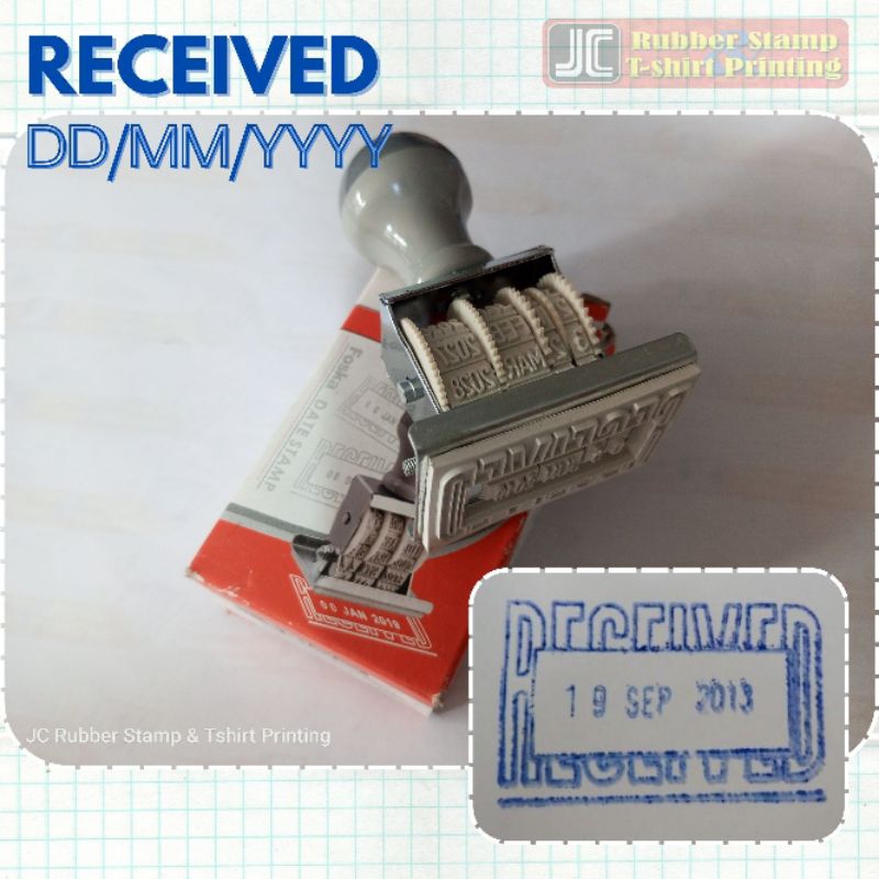 RECEIVED DATER STAMP | Shopee Philippines