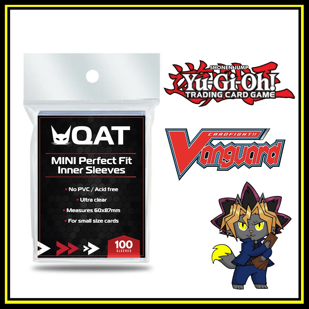 [QAT] MINI Perfect fit inner sleeves for small size cards (60x87mm ...