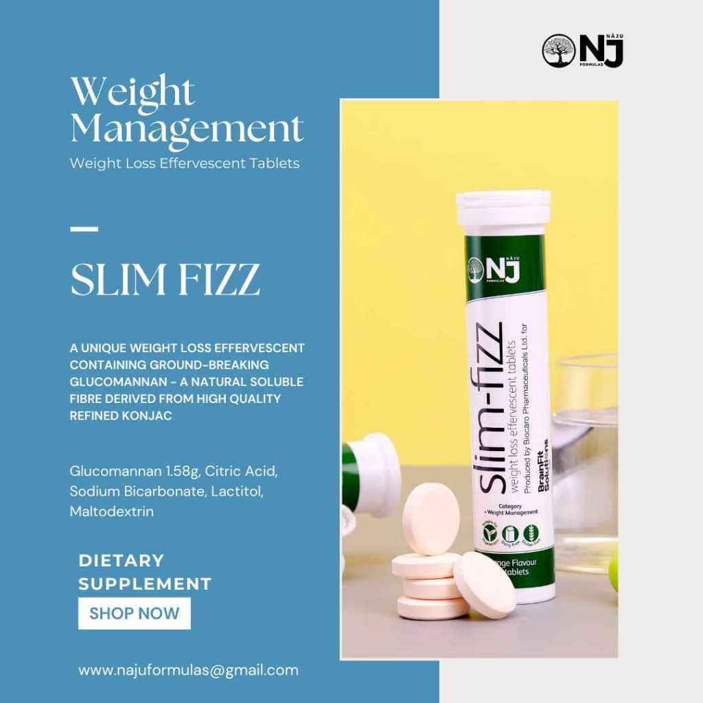 Slim Fizz Effervescent Tablets for Weight Loss with Glucomannan by Naju ...