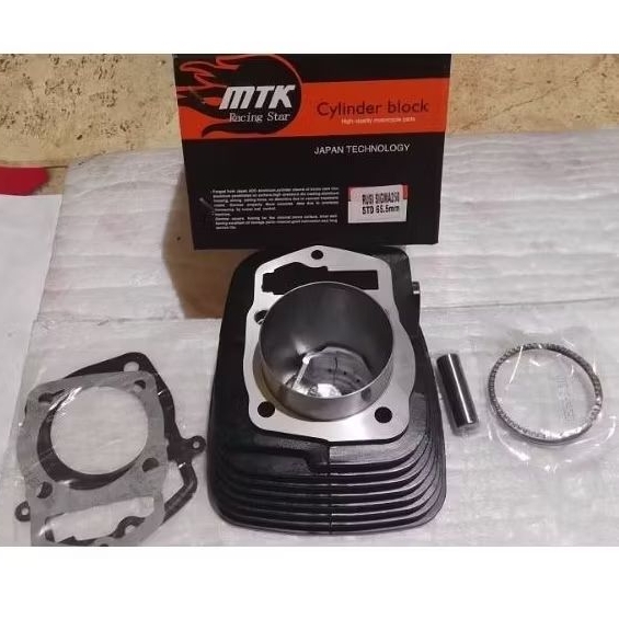 CYLINDER BLOCK SET STANDARD RUSI SIGMA 250/CLASSIC 250 MTK | Shopee ...