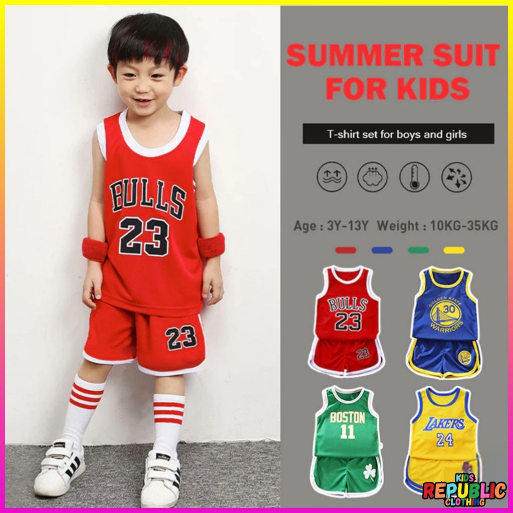 Legit Kids' NBA Basketball Jersey Set – Kobe Bryant Two-Piece ...