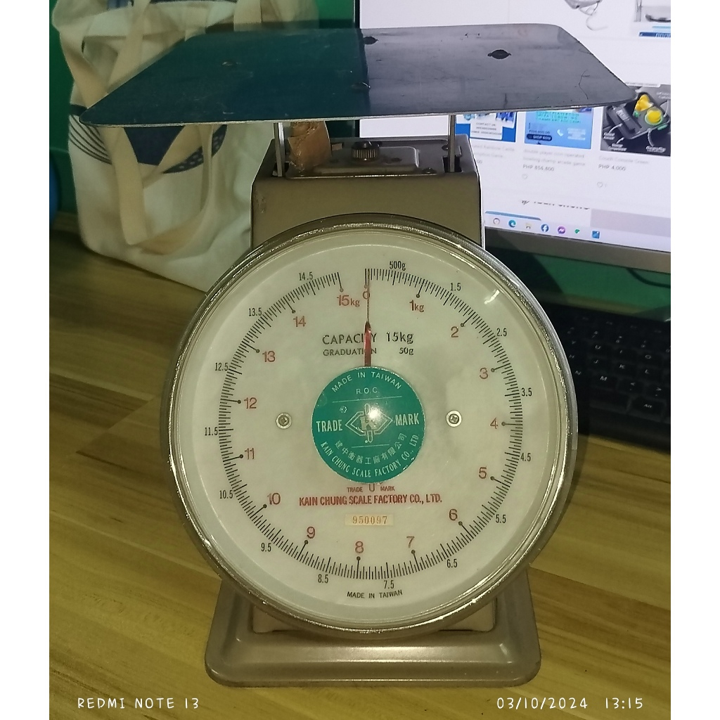 Japan Surplus Branded Table Weighing Scale 4kg, 10kg, 15kg & 30kg Flat & Bowl | Shopee Philippines