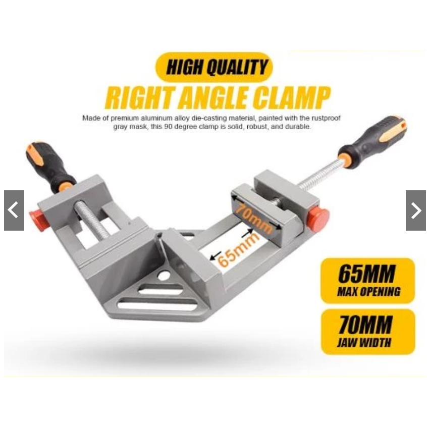 Angle Clamp, Right Angle Clamp, 90 Degree Corner Clamp Adjustable Vise ...