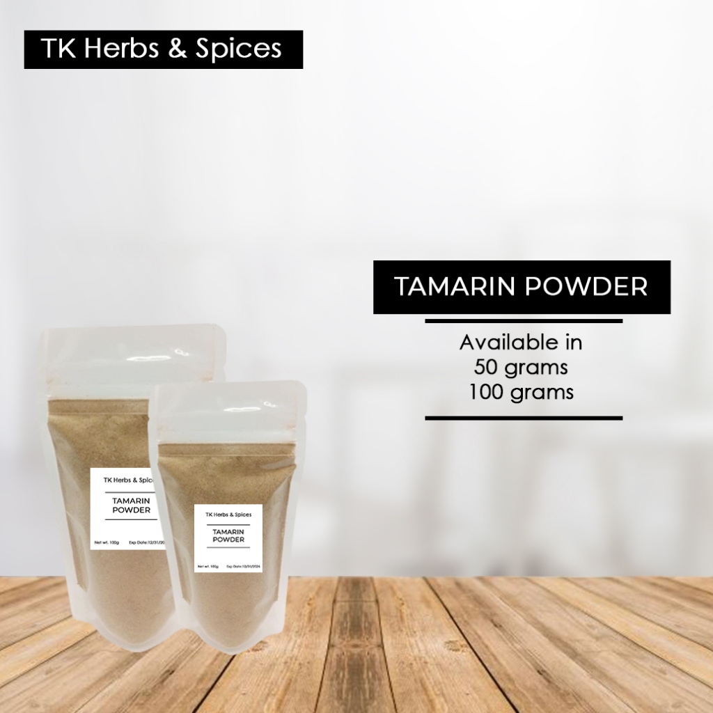 Premium Tamarin Powder Available in 50g & 100g (All Natural) | Shopee ...