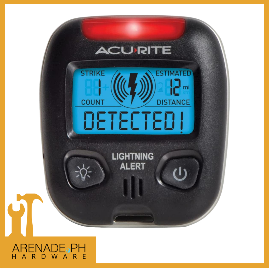 AcuRite Portable Lightning Detector (02020CA1) | Shopee Philippines