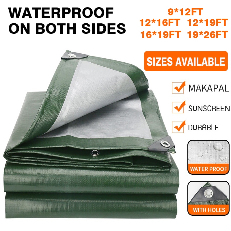 Multiple Size Trapal Waterproof Makapal Tolda Trapal Rain Cover Lona ...