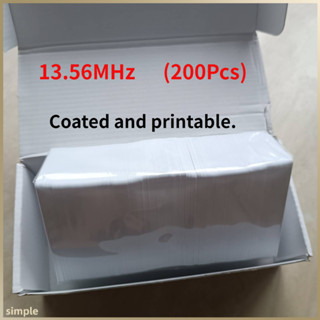 200pcs 13.56MHz RFID Proximity Cards ID Card Door Entry Access Laminate ...
