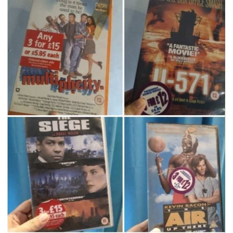 Affordable VHS Movie Collection for only php100 | Shopee Philippines