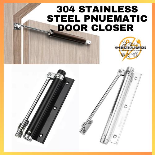 Pneumatic Automatic Screen Door Closer Tube Type for Aluminum Swing ...