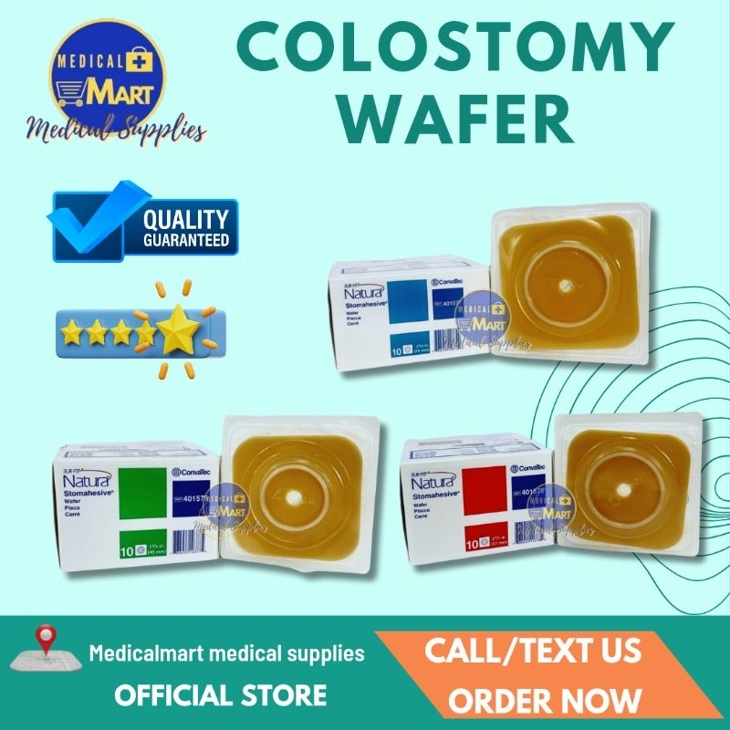 Colostomy Wafer Convatec (Stomahesive & Flexible) | Shopee Philippines