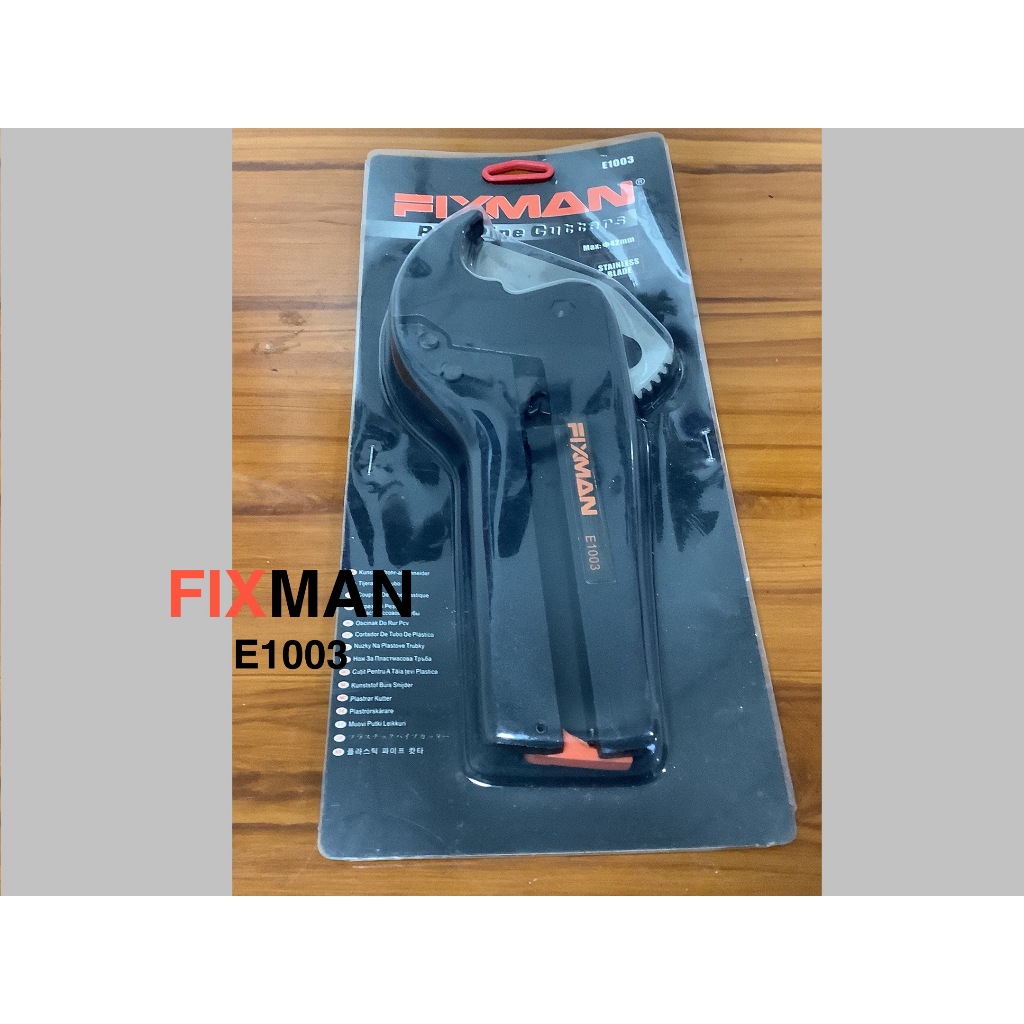 FIXMAN Pvc Pipes Tubes Cutter W/ Stainless Blade Of Up 42mm Diameter ...