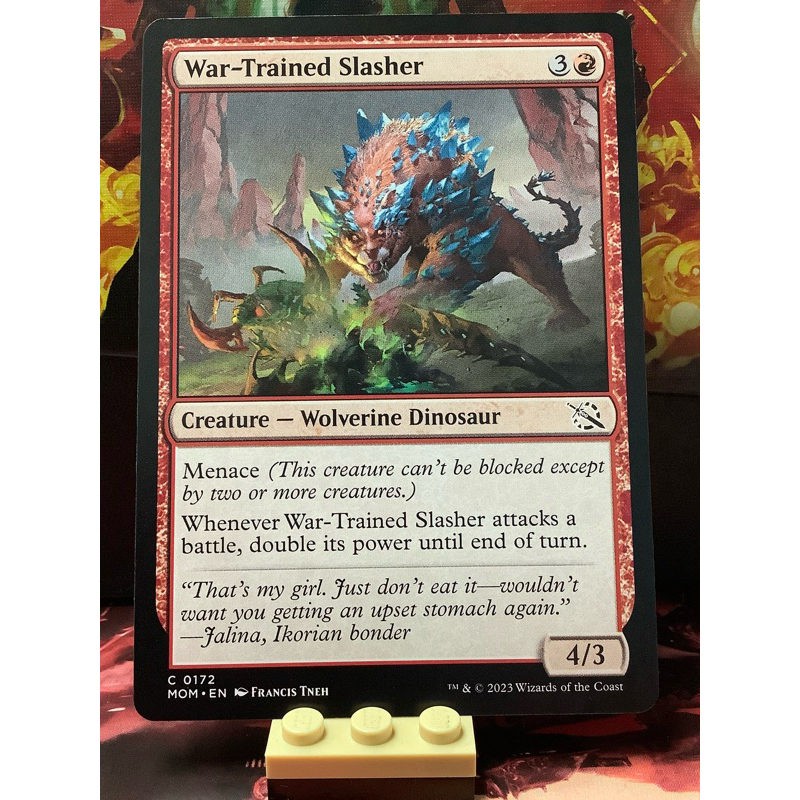 MAGIC: The Gathering - War-Trained Slasher (March of the Machine ...