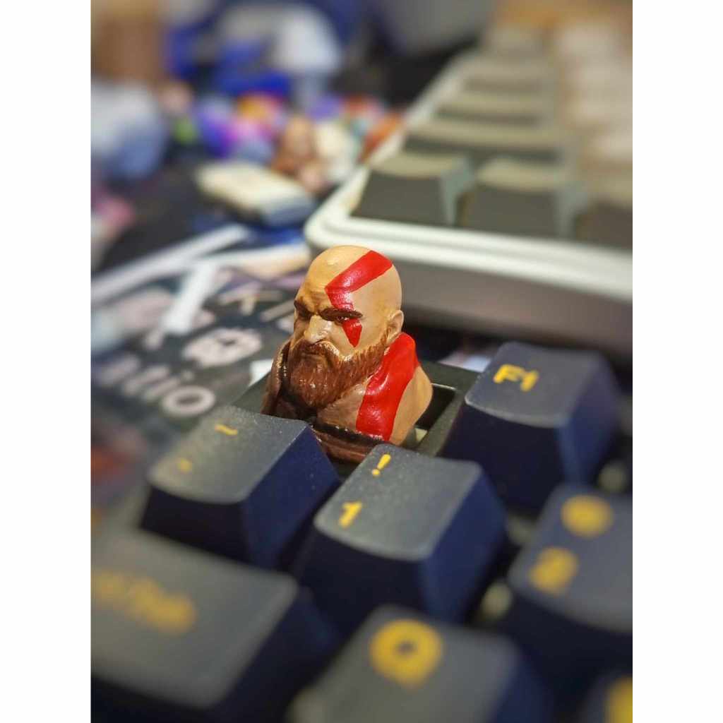 [God of War] Kratos Artisan Keycap by Moon Factory | Shopee Philippines