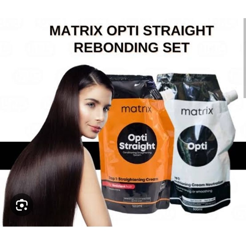 Matrix Opti Straight Rebonding 500ml(available in normal/resistant ...