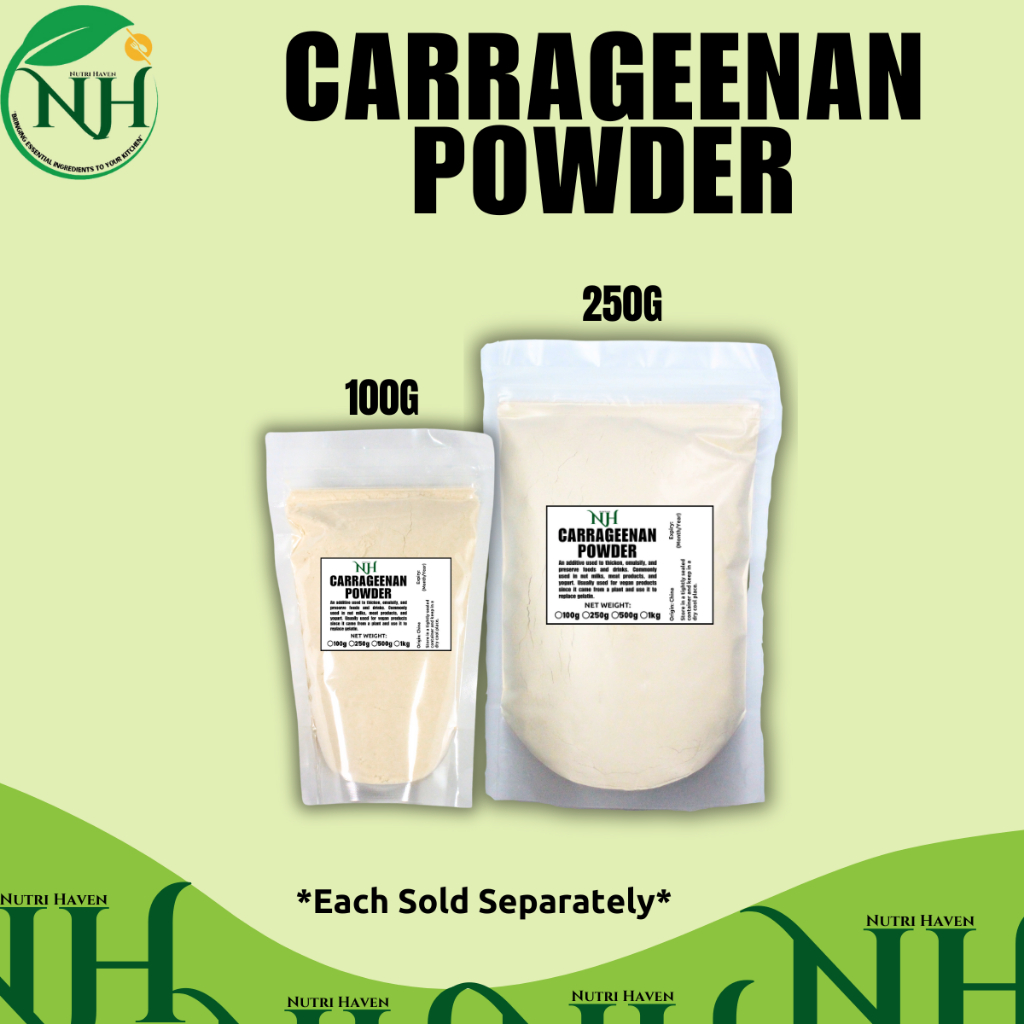 Nutri Haven CARRAGEENAN POWDER (food additive- thickener, emulsifier ...