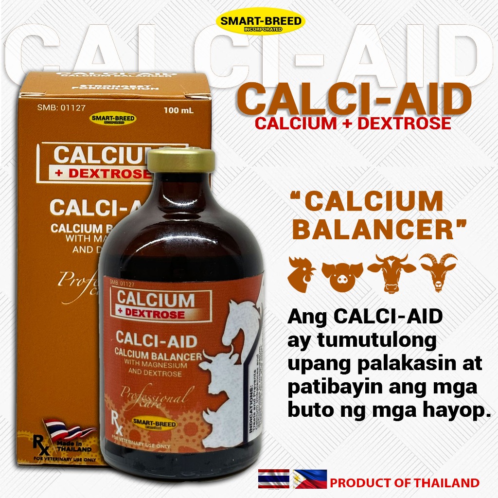 Calcium Vitamins Calci Aid Pampa tibay ng buto 100ML (Product of ...