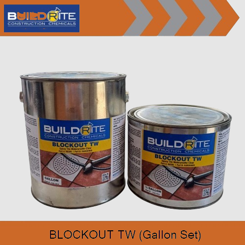 BUILDRITE BLOCKOUT TW EPOXY TILE WATERPROOFER | Shopee Philippines
