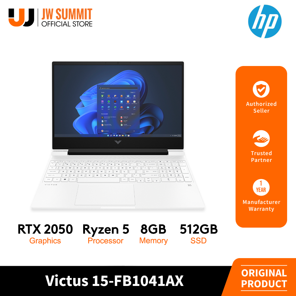 HP Victus 15-FB1041AX 15.6" FHD Ryzen 5 8GB DDR5 512GB SSD RTX 2050 ...