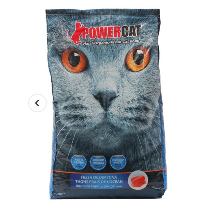Power Cat Fresh Ocean Tuna Cat Dry Food 2kgs Pack | Shopee Philippines