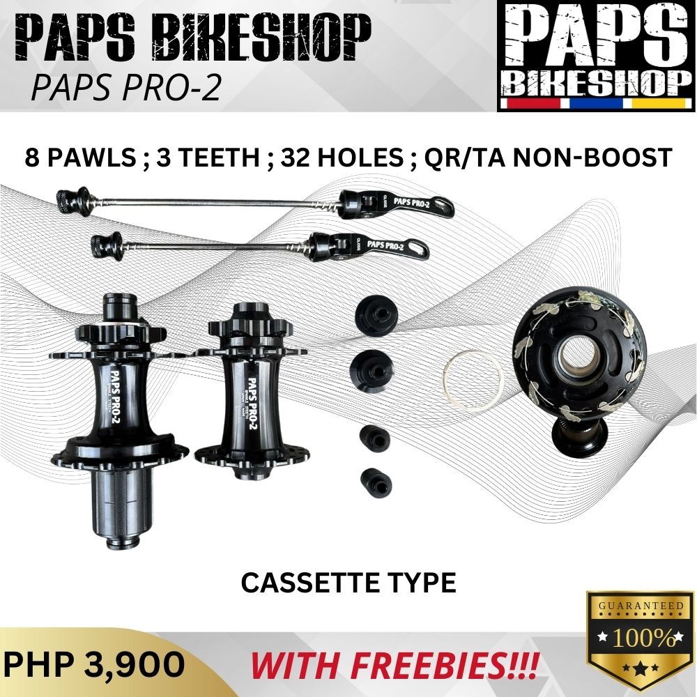 PAPS PRO-2 HUBS 8PAWLS 3TEETH QR/TA NON-BOOST | Shopee Philippines