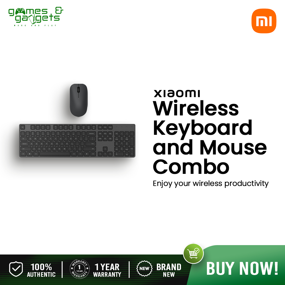 Xiaomi Wireless Keyboard and Mouse Combo | Shopee Philippines