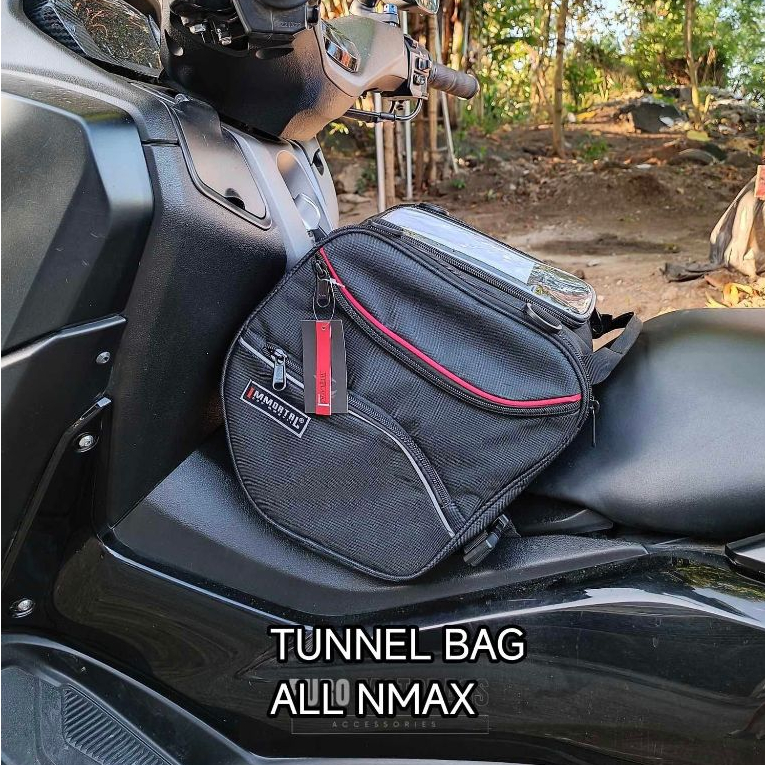 IMMORTAL Tunnel Bag Center Bag Motorcycle Bag Universal with FREE RAIN ...