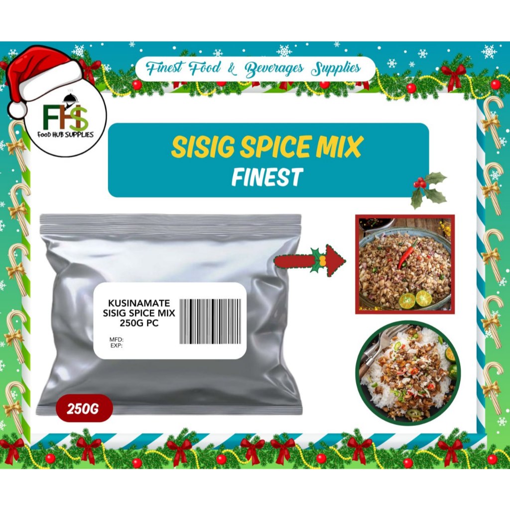 Sisig Spice Mix 250G (for sisig express) | Shopee Philippines