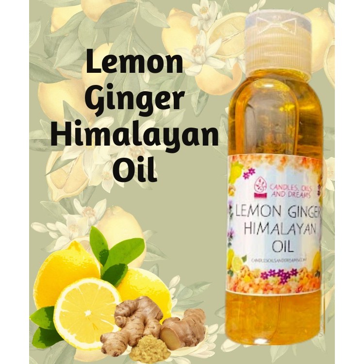 Lemon Ginger Himalayan Oil Candles Oils, and Dreams Essential Oil for ...
