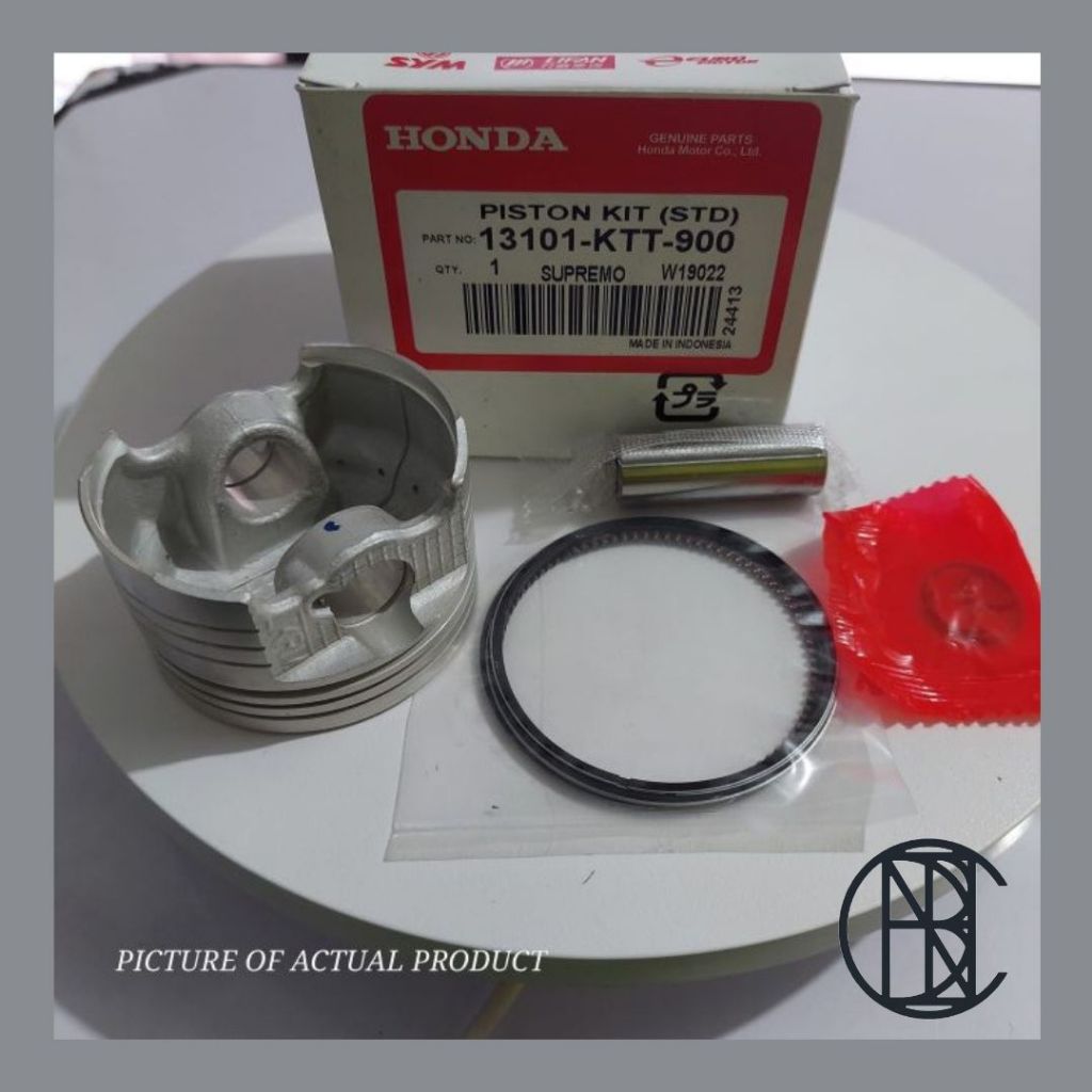 HONDA - TMX SUPREMO - STD PISTON KIT SET - GENUINE PART - 13101-KTT-900 ...