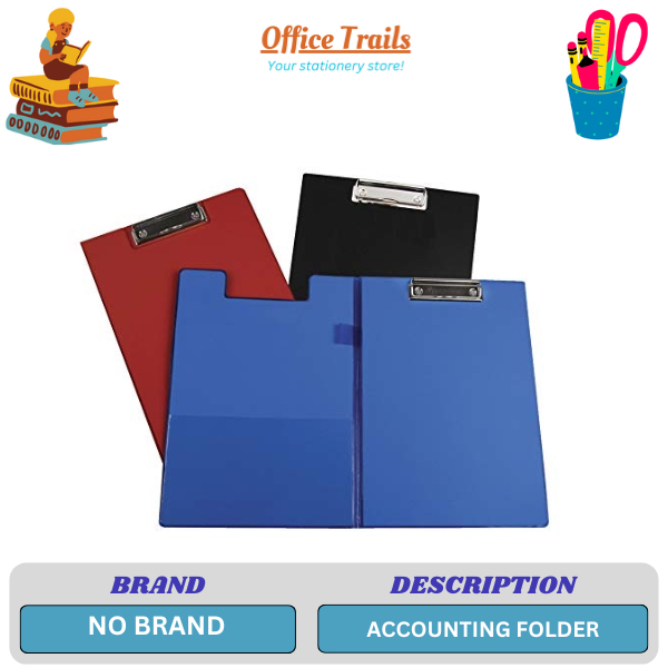 Accounting Clipboard with Cover Foldover 1PC | Shopee Philippines