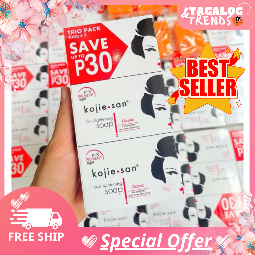 Set Kojie san Soap original / Kojiesan / Kojisan / Kojic acid Soap ...