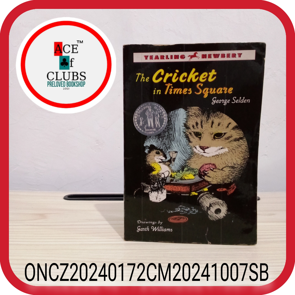 The Cricket in times Square book by George Selden (Preloved/Used ...