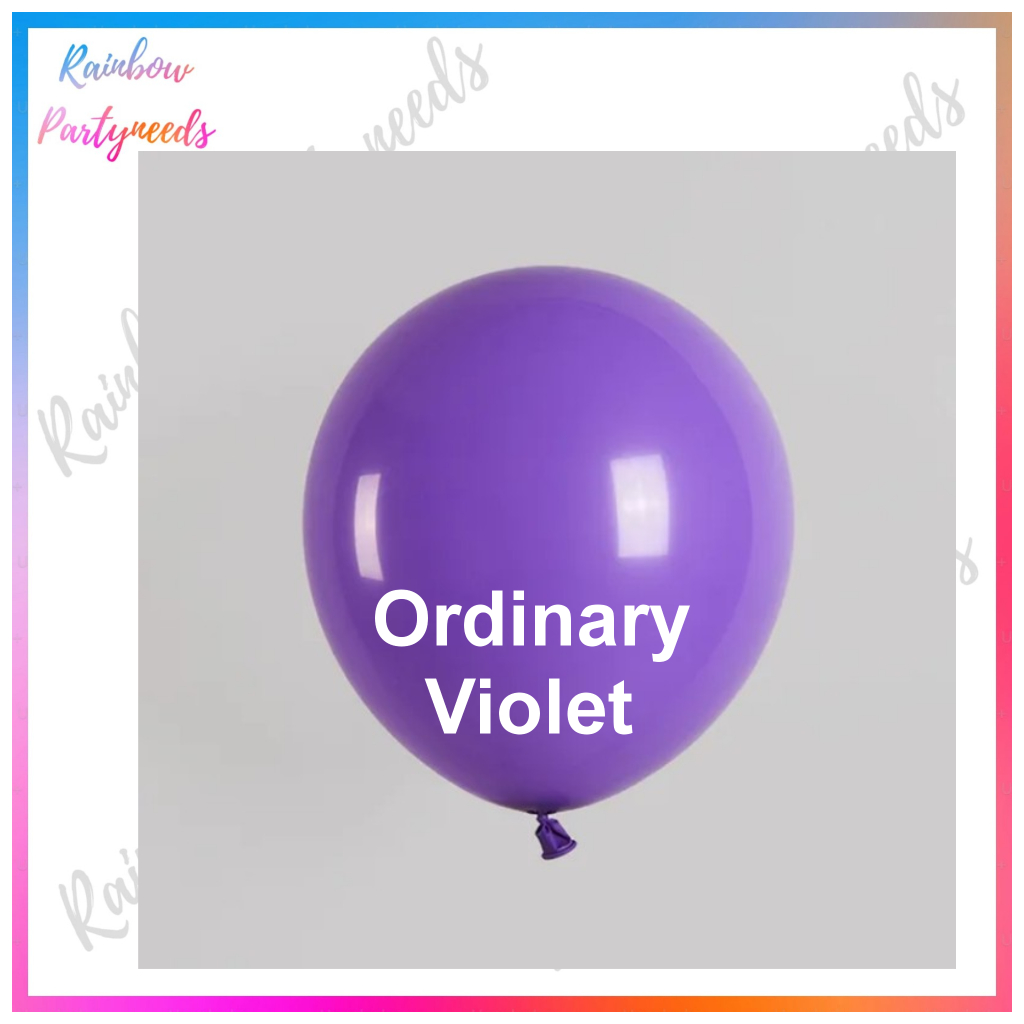 Violet Matte Standard Balloons | Shopee Philippines