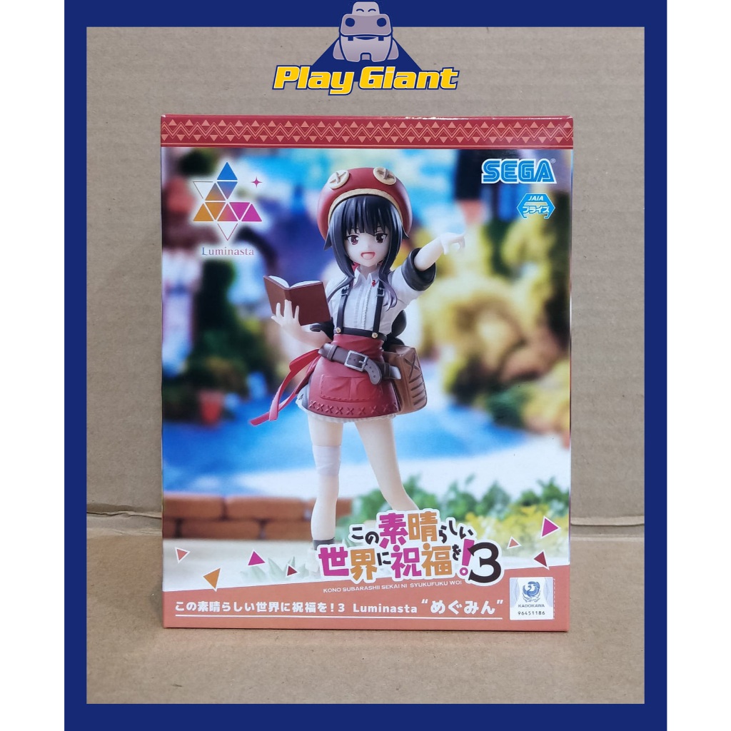 Sega Luminasta Figure Megumin (Konosuba 3) | Shopee Philippines