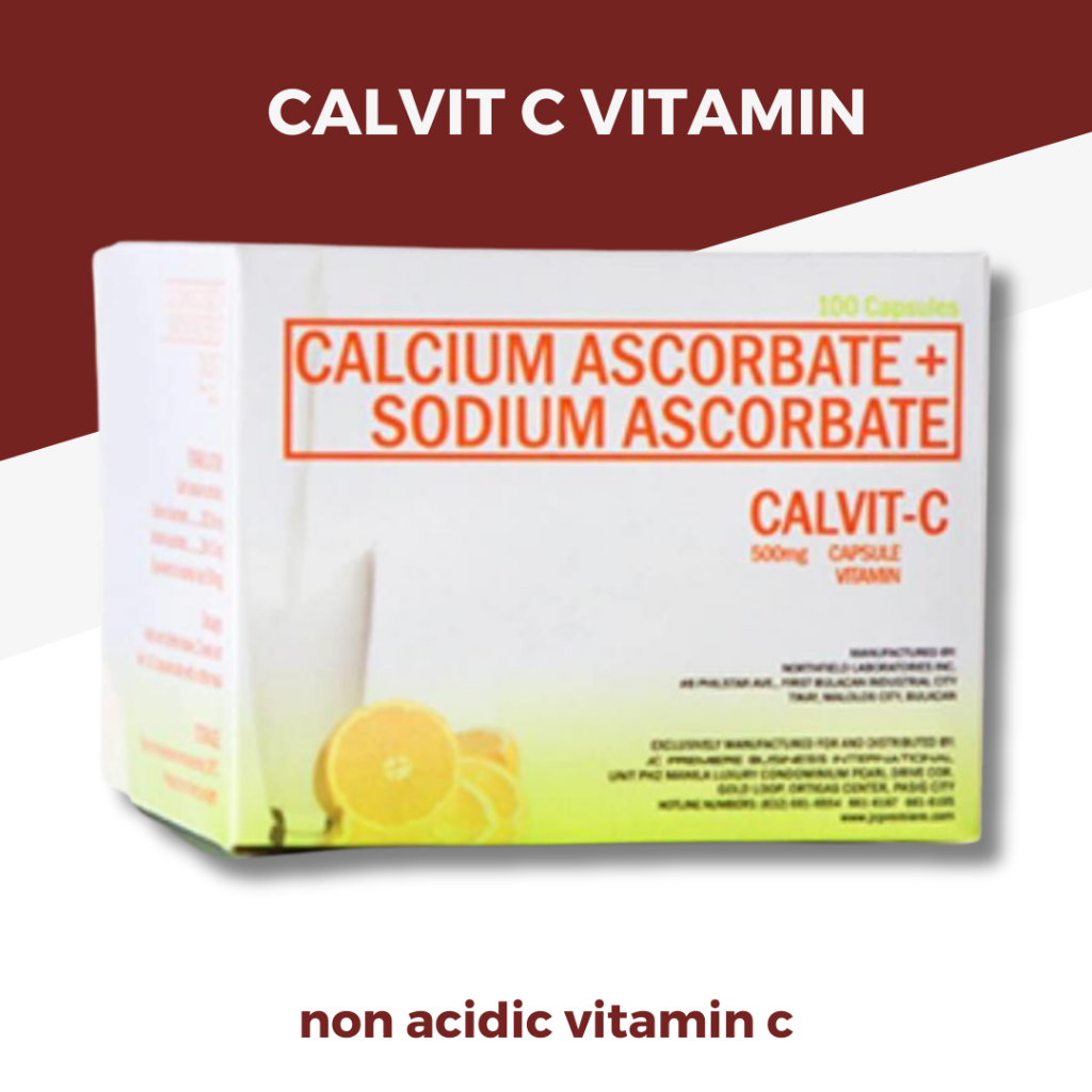 CALVIT-C CALCIUM ASCORBATE with SODIUM ASCORBATE - Non acidic vitamin C ...