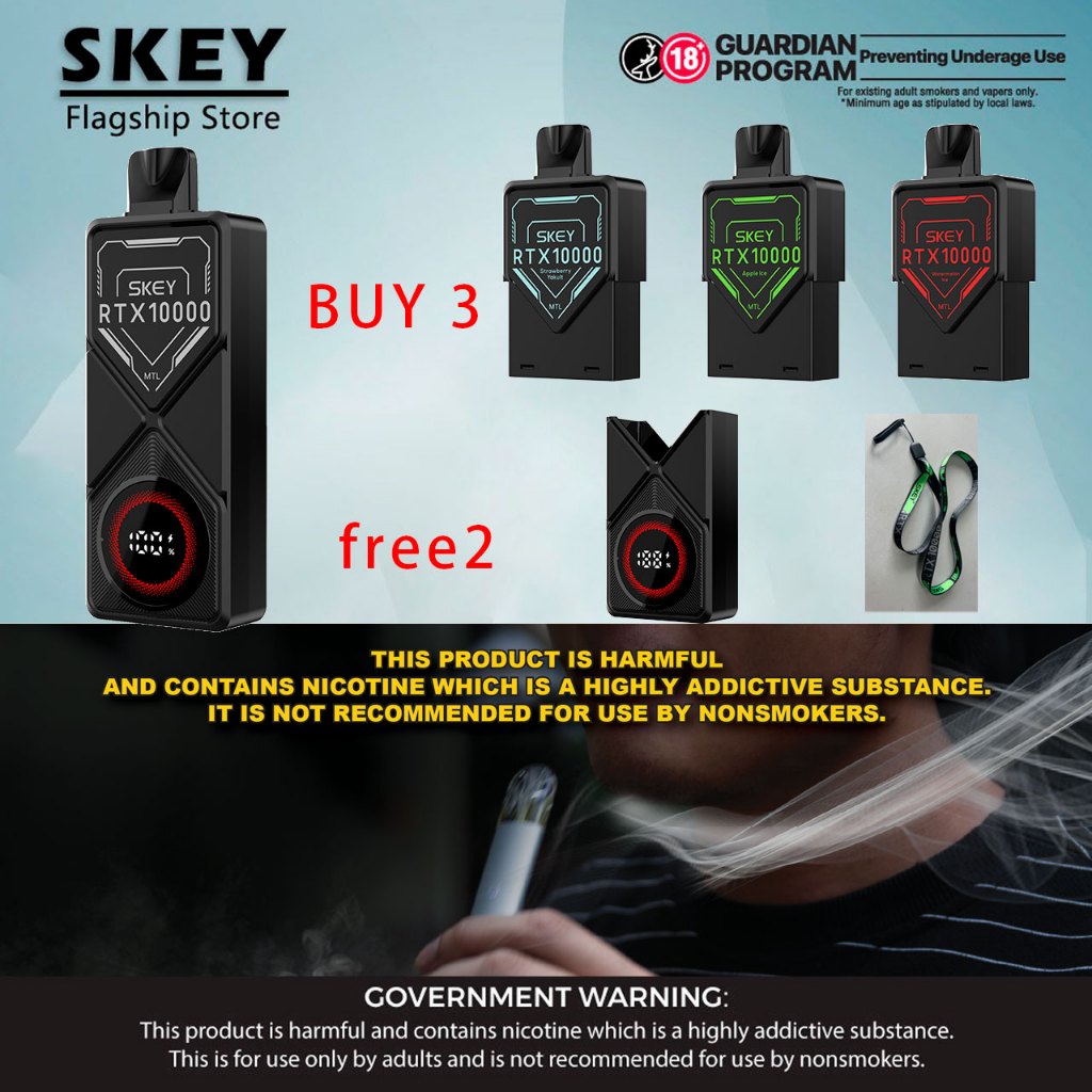 Dependable Power SKEY RTX 10000 10K Puffs Vape | Shopee Philippines