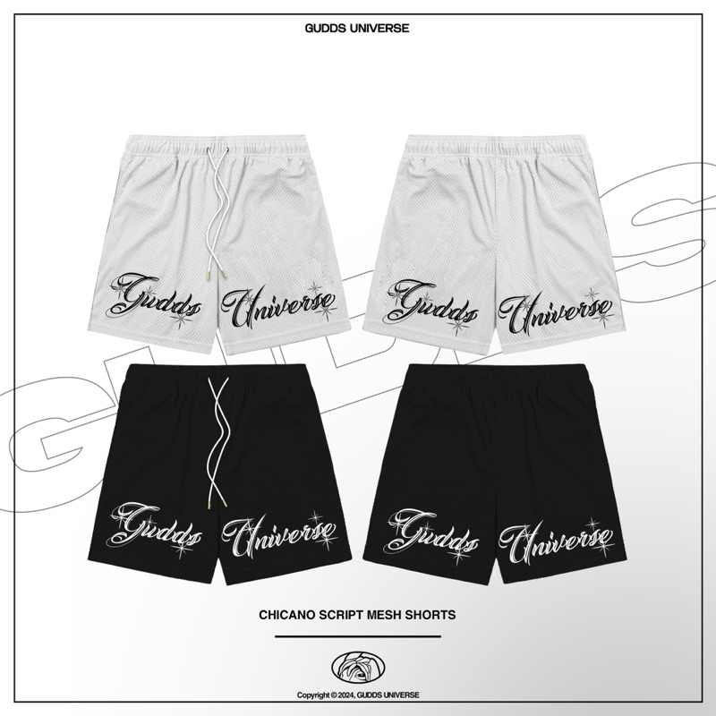 GUDDS CHICANO SCRIPT MESH SHORT | Shopee Philippines