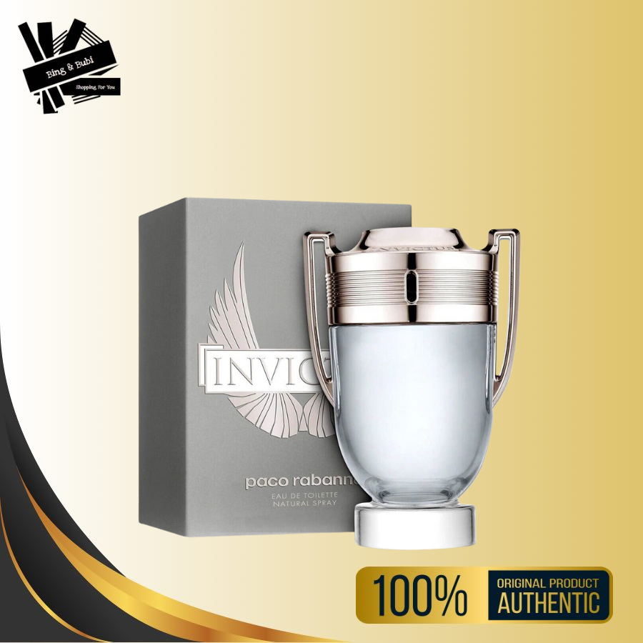 Paco Rabanne Invictus Eau De Toilette 100 ml | Shopee Philippines